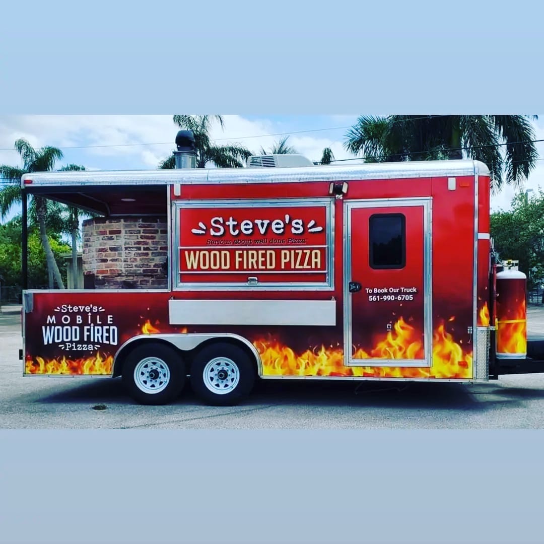 Steve's Mobile Wood Fired Pizza - Boca Raton - Roaming Hunger