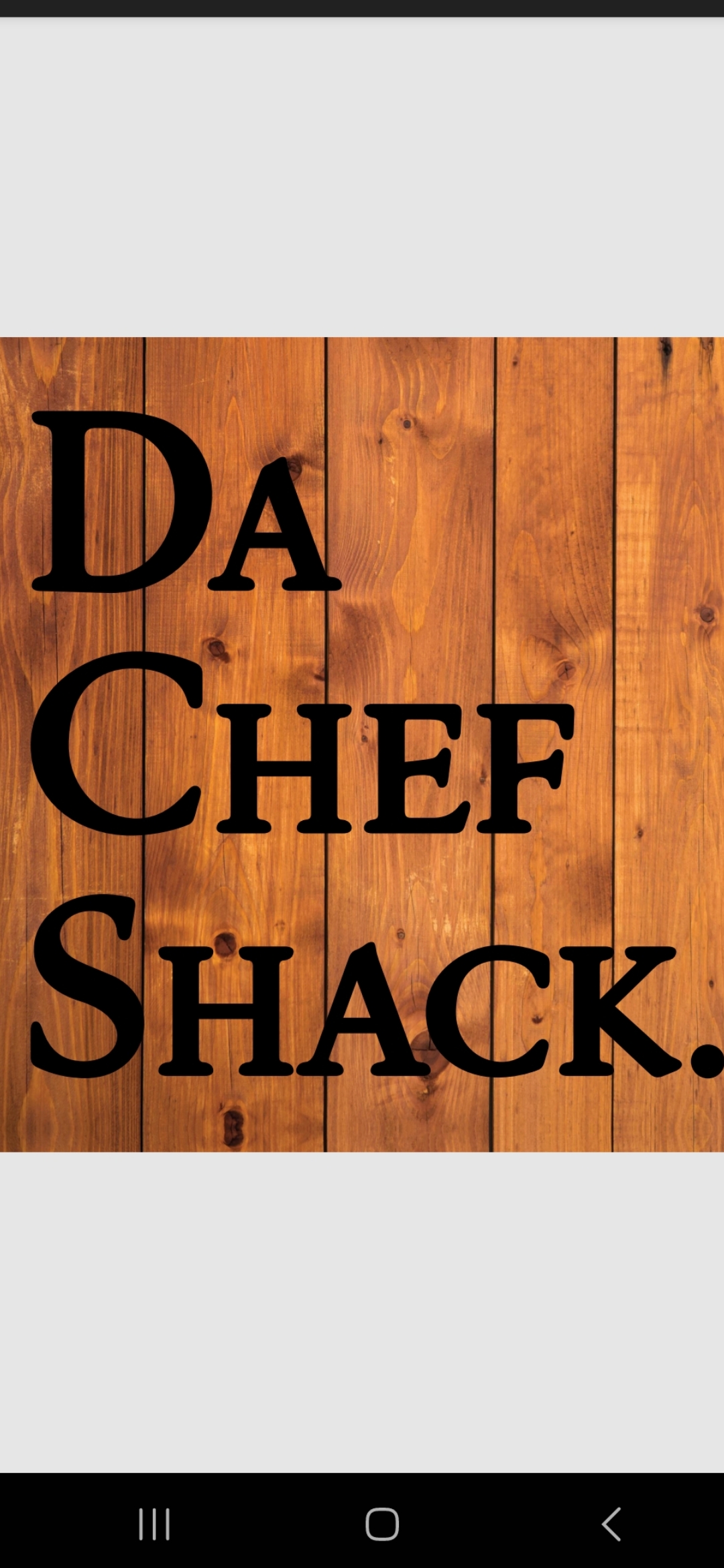 Da Chef Shack - Chicago - Roaming Hunger