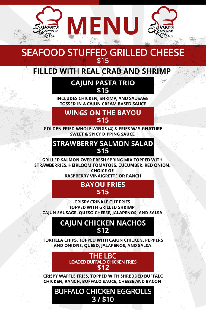 Simone's Kitchen ATL - Birmingham - Roaming Hunger