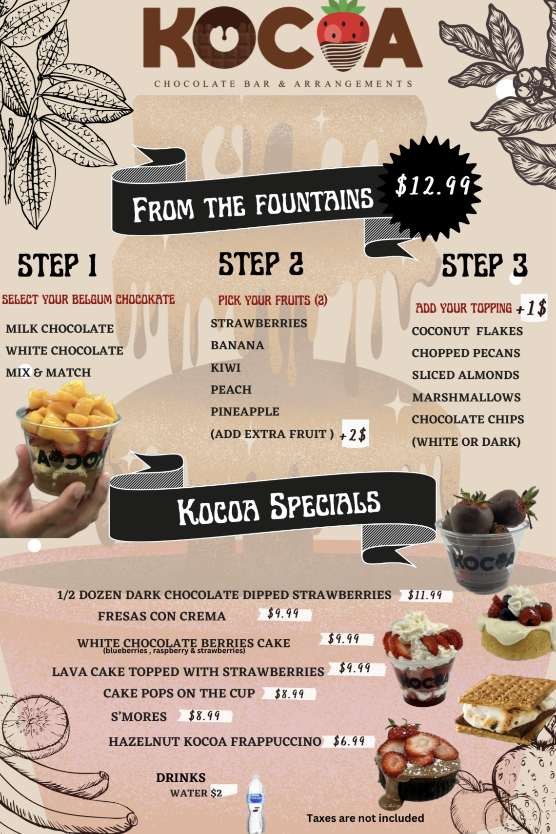 Kocoa Chocolate Bar & Arrangements - Pompano Beach - Roaming Hunger